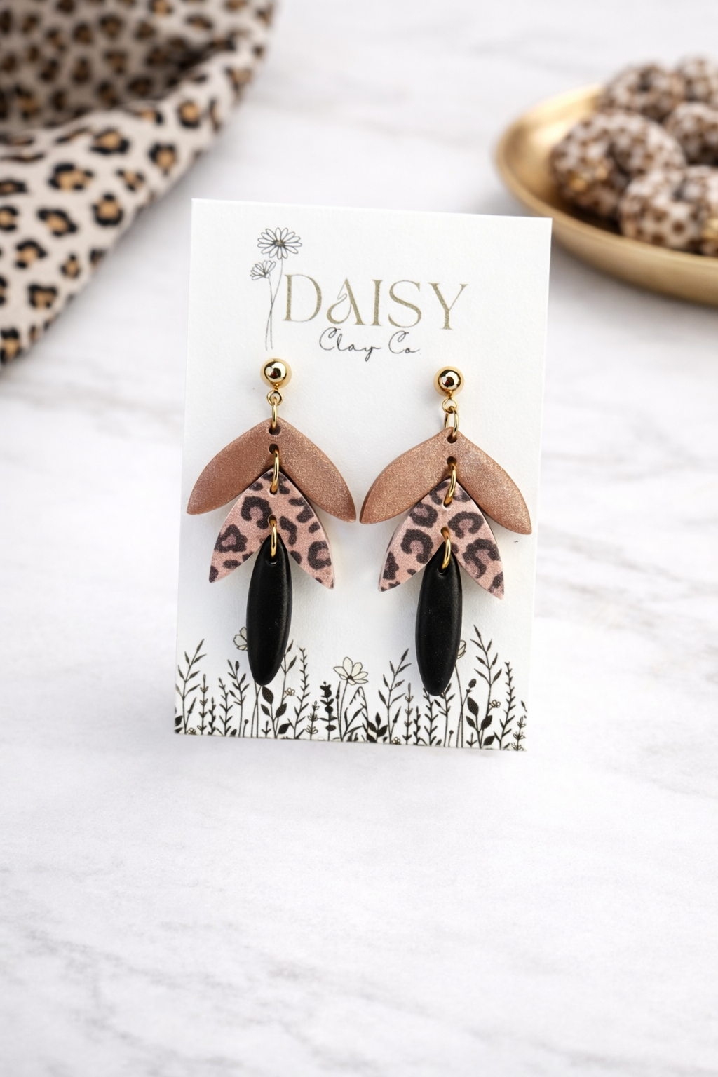 Handmade Polymer Clay Earrings | Daisy Clay Co.
