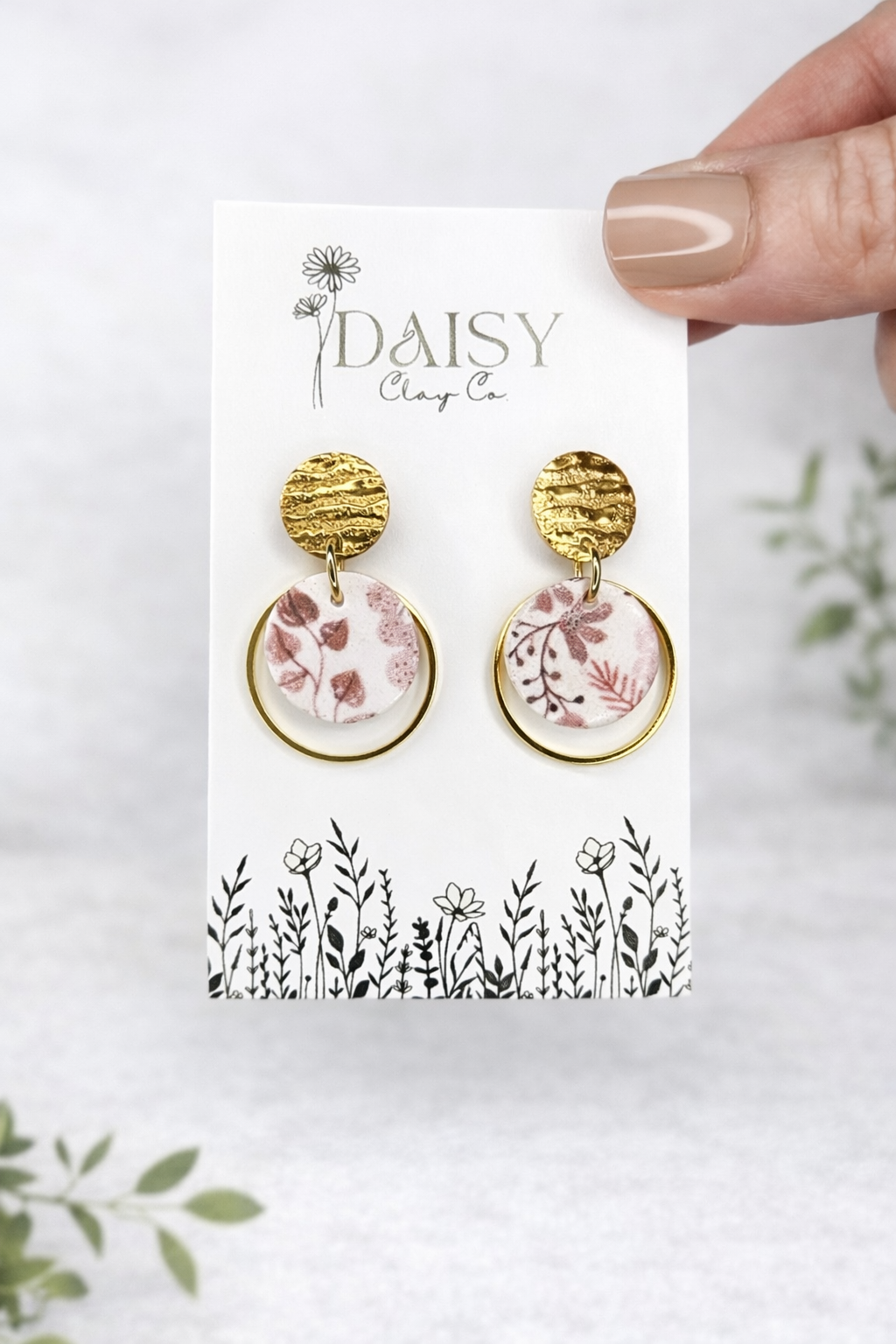 Handmade Polymer Clay Earrings | Daisy Clay Co.